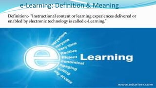E learning and Teaching of English LiteratureE | PPTX