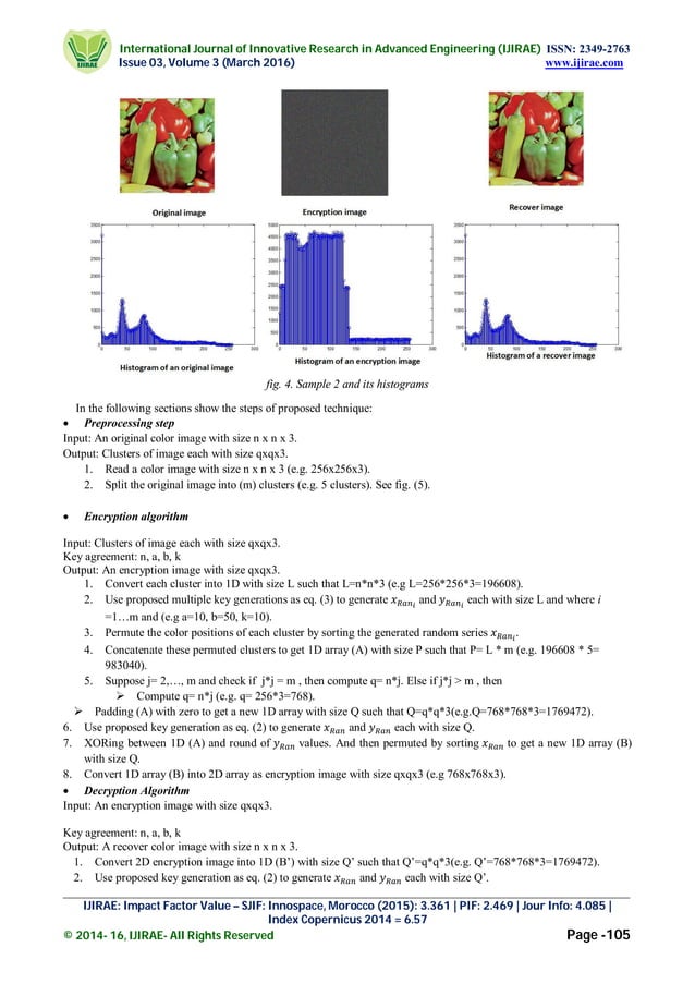 Random Chaotic Number Generation Based Clustered Image Encryption Pdf 4618