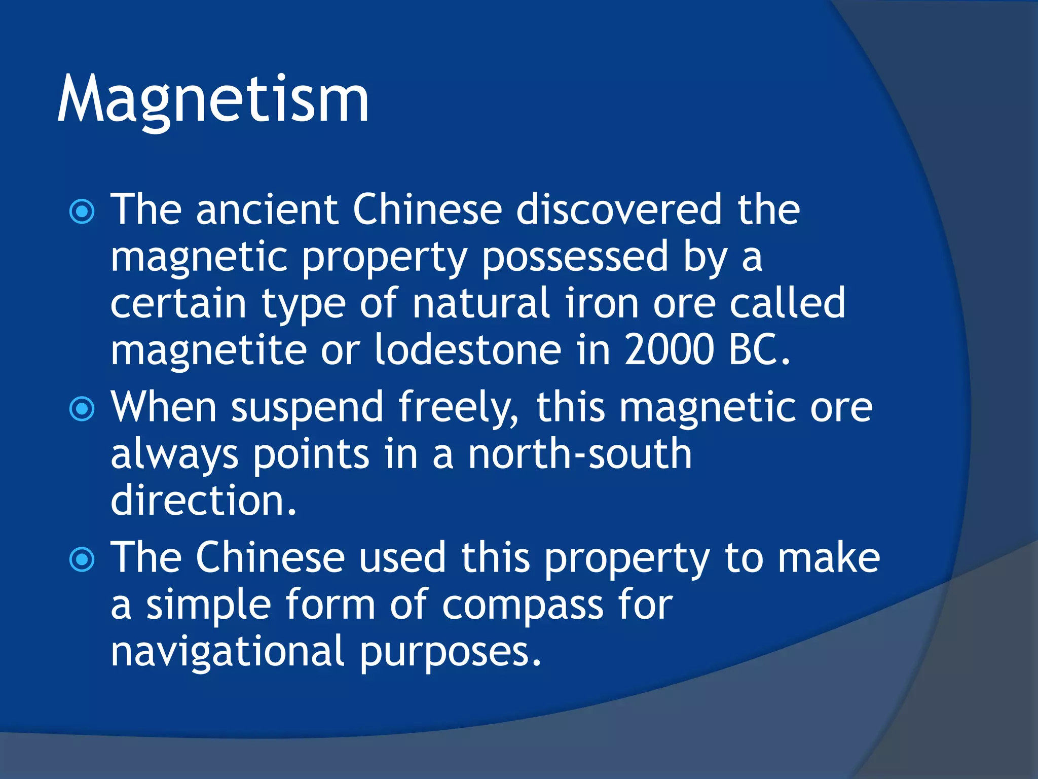 Magnetism and Electromagnetism | PPTX