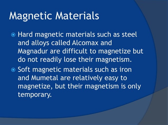 Magnetism and Electromagnetism | PPTX