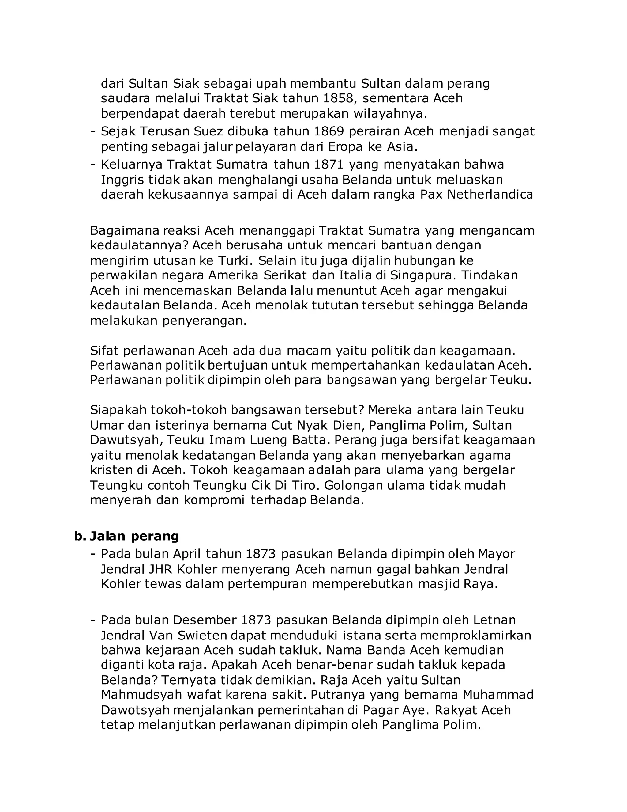 17. perang aceh tahun 1873 1904 | DOCX