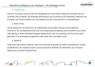 Marketing intelligence voor managers – de marketing cyclus | PPT