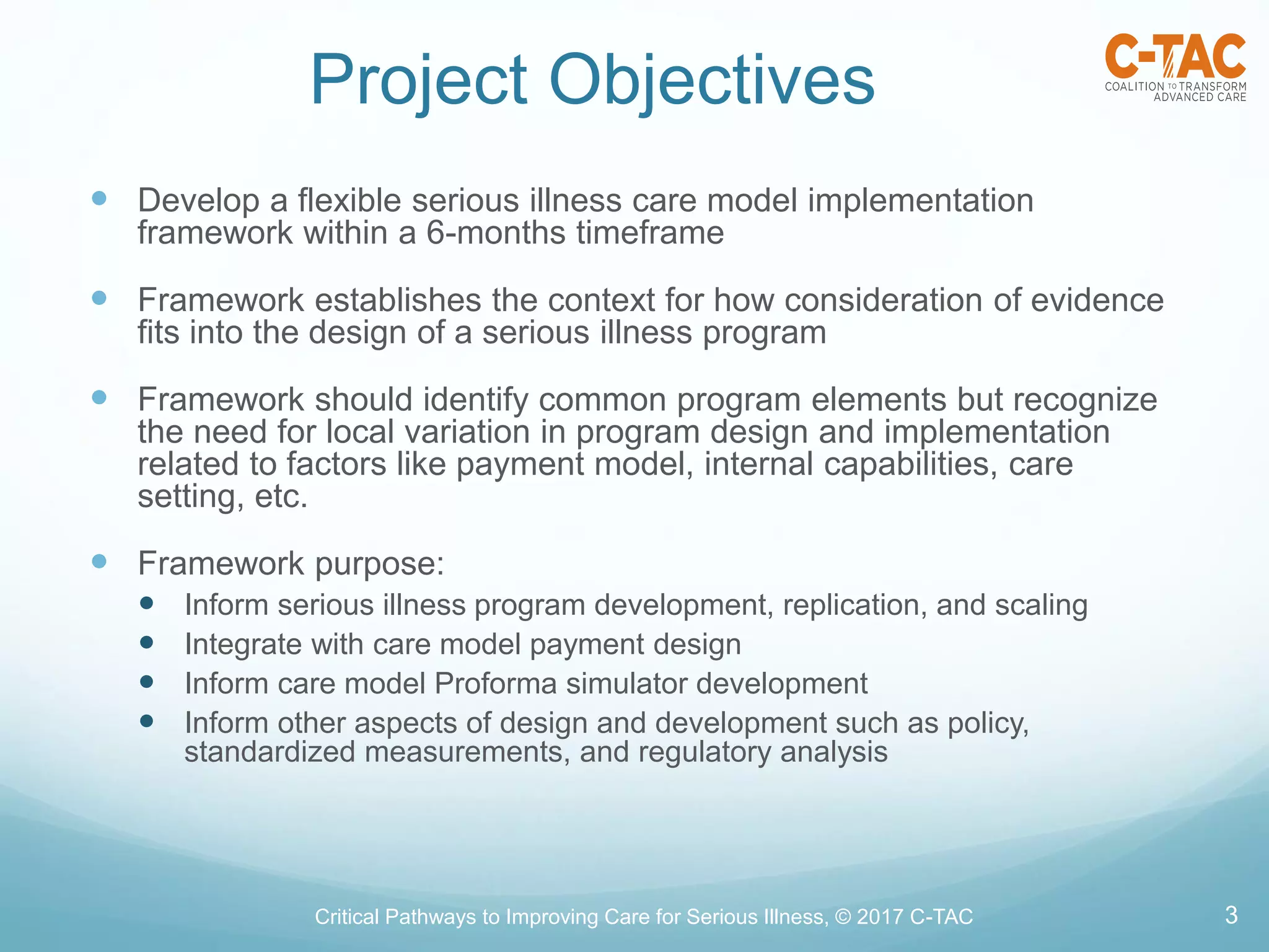 Critical Pathways to Improved Care for Serious Illness | PDF