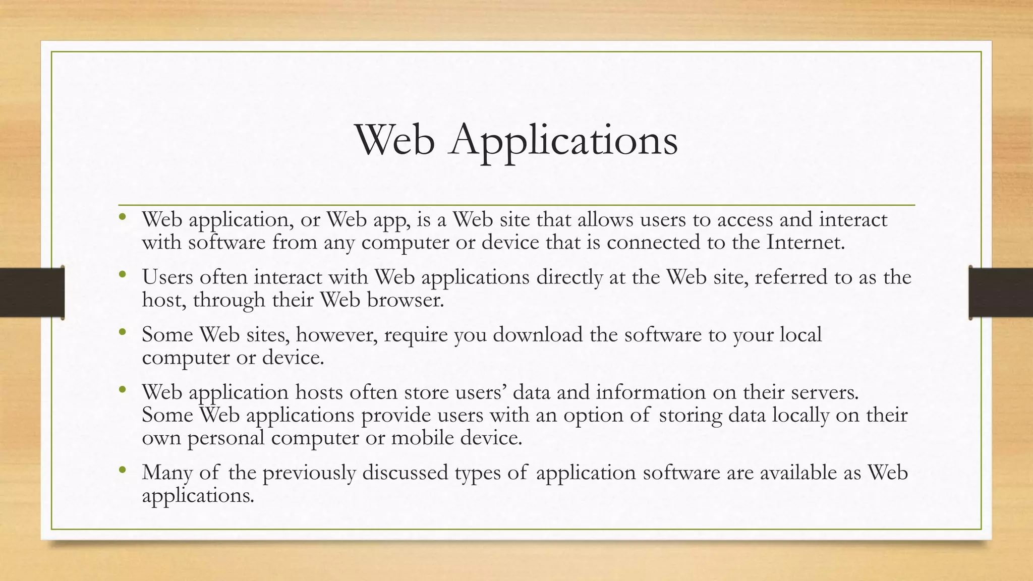 17. software for home, personal, and educational | PPTX