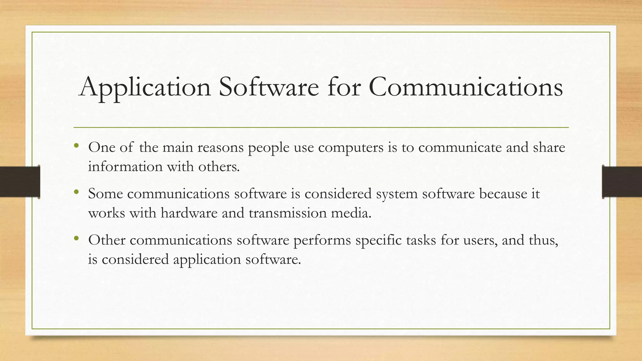17. software for home, personal, and educational | PPTX