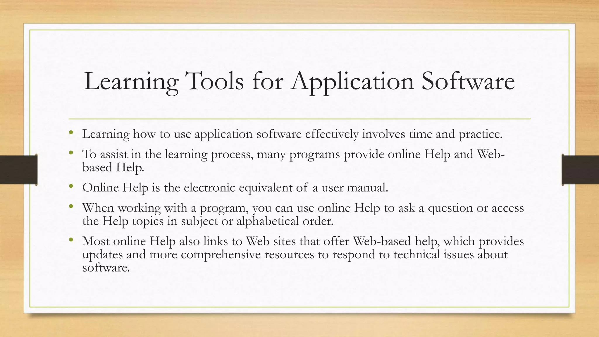 17. software for home, personal, and educational | PPTX