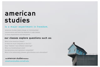 American Studies Program | PDF