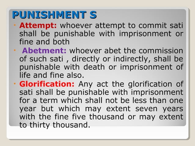 17. the practice of sati prevention act, 1988 gp2 | PPT