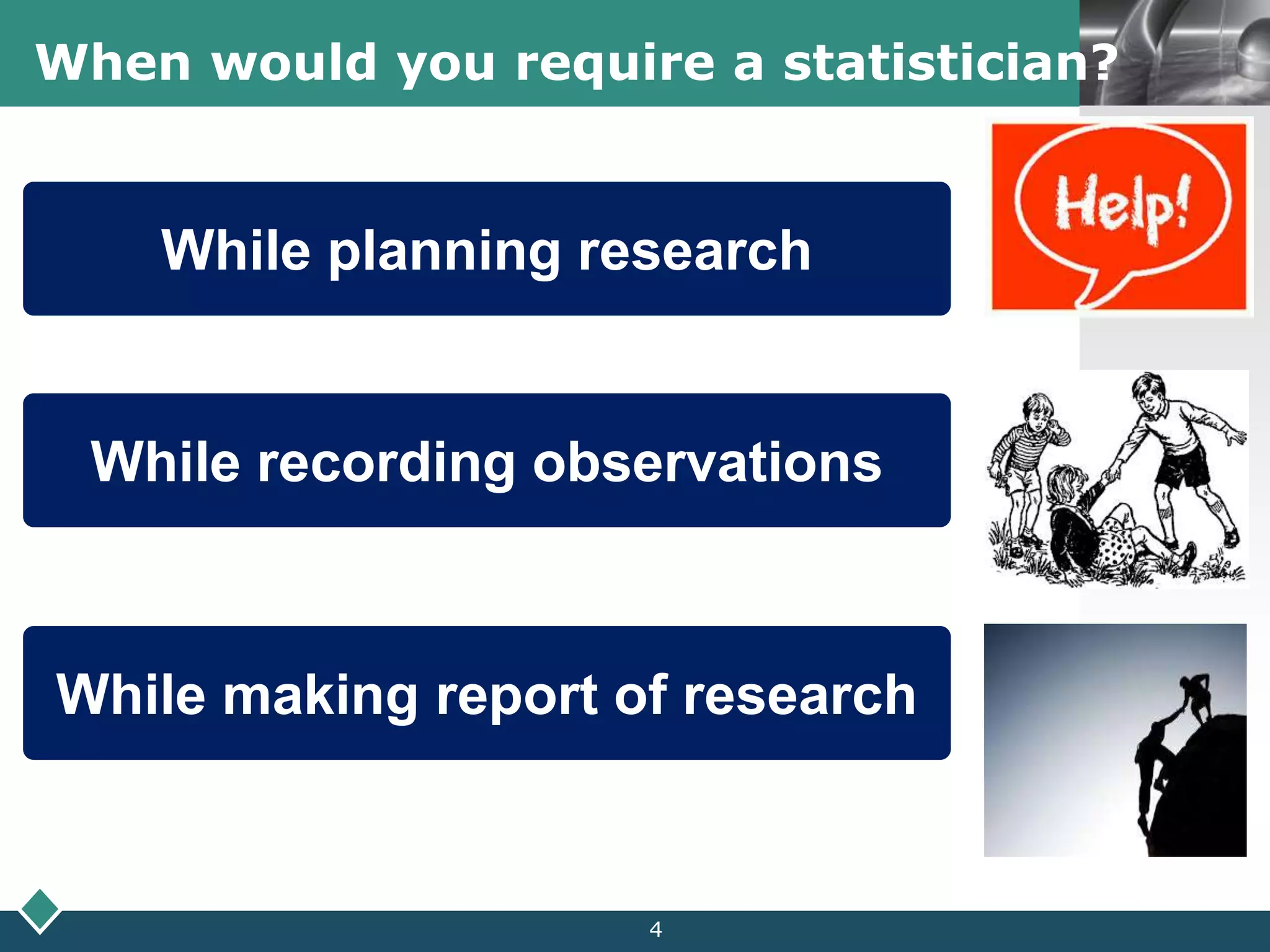 Statistics in medical research | PPTX