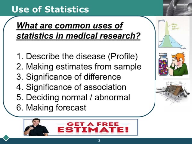 Statistics in medical research | PPTX