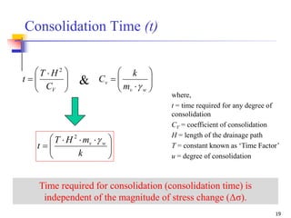 Geotechnical Engineering-I [Lec #17: Consolidation] | PPSX | Physics ...
