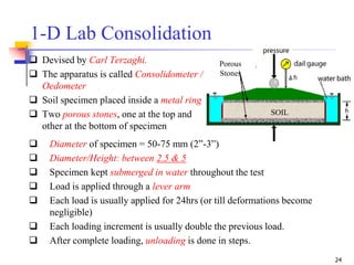 Geotechnical Engineering-I [Lec #17: Consolidation] | PPSX | Physics ...