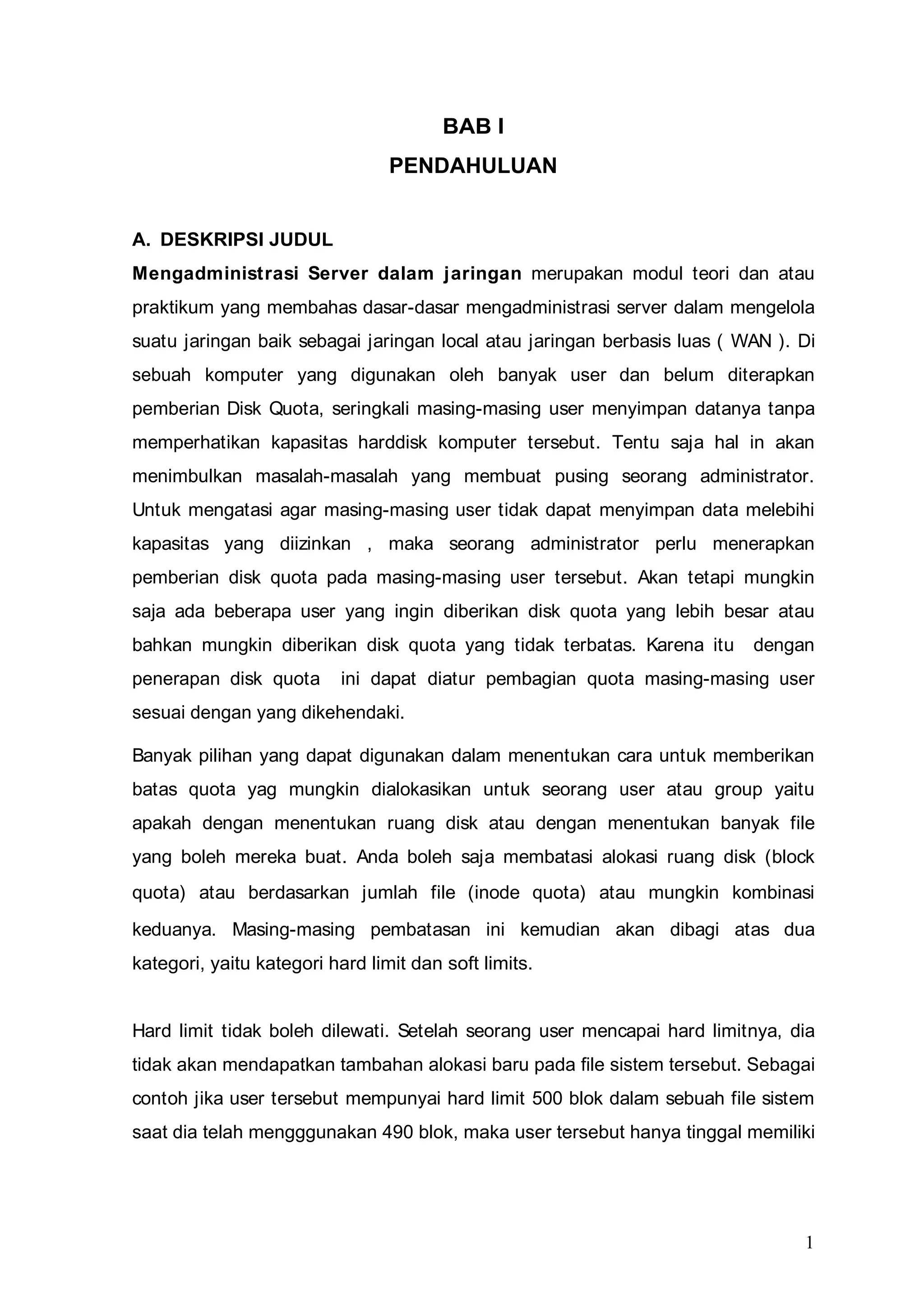 17. mengadministrasi server dalam jaringan | PDF