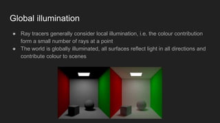 Green Custard Friday Talk 17: Ray Tracing | PPT