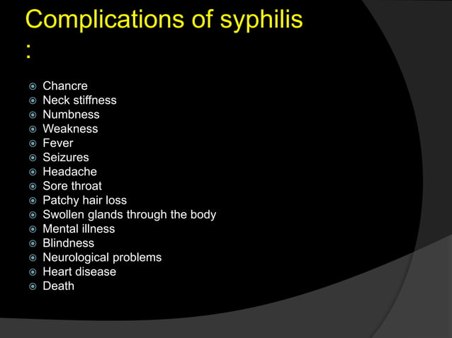 17. Syphilis | PPT