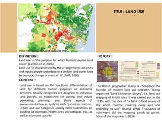 Land Use and Legibility- Urban Design Terminology | PPT
