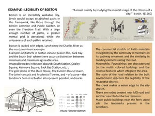 Land Use and Legibility- Urban Design Terminology | PPT