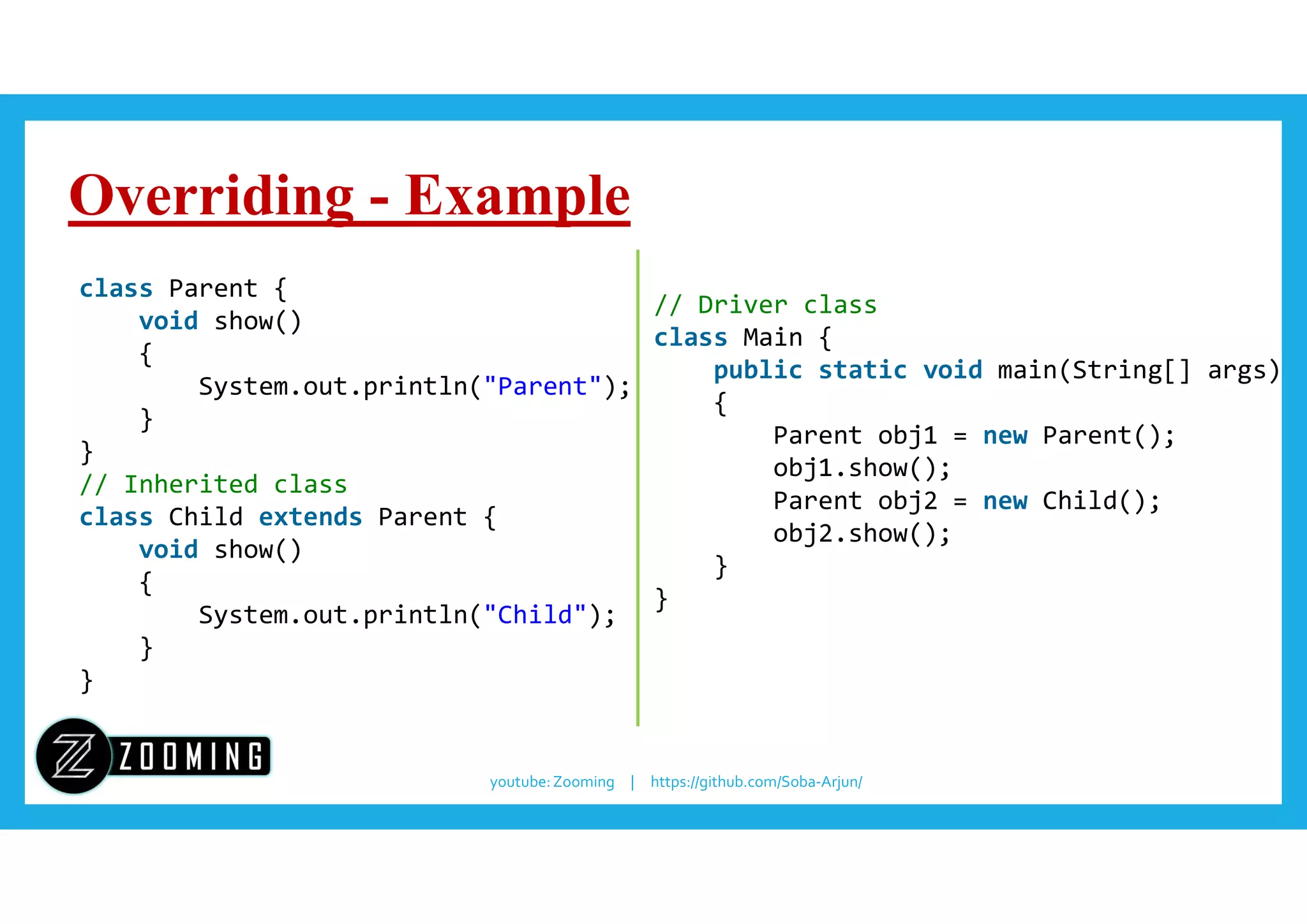 Java Overriding | PDF | Technology & Computing