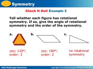 Symetry introduction Line and rotational symmetry | PPT