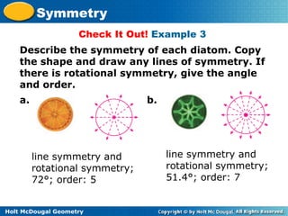Symetry introduction Line and rotational symmetry | PPT