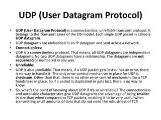 SYBSC IT COMPUTER NETWORKS UNIT V Process to-Process Delivery | PPTX
