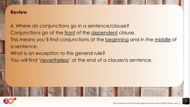 subordinating conjunctions of contrast | PDF