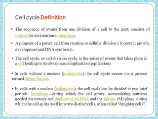 Types of cell divisions | PPTX