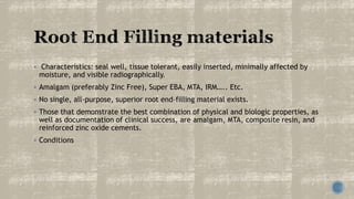 Endodontic Surgery - Apicectomy | PPTX