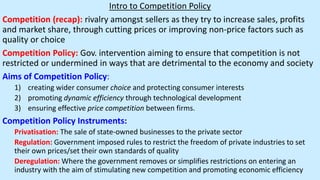 Competition Policy | PPTX