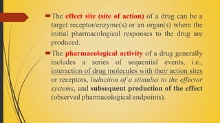Pharmacokinetic and pharmacodynamic correlation | PDF