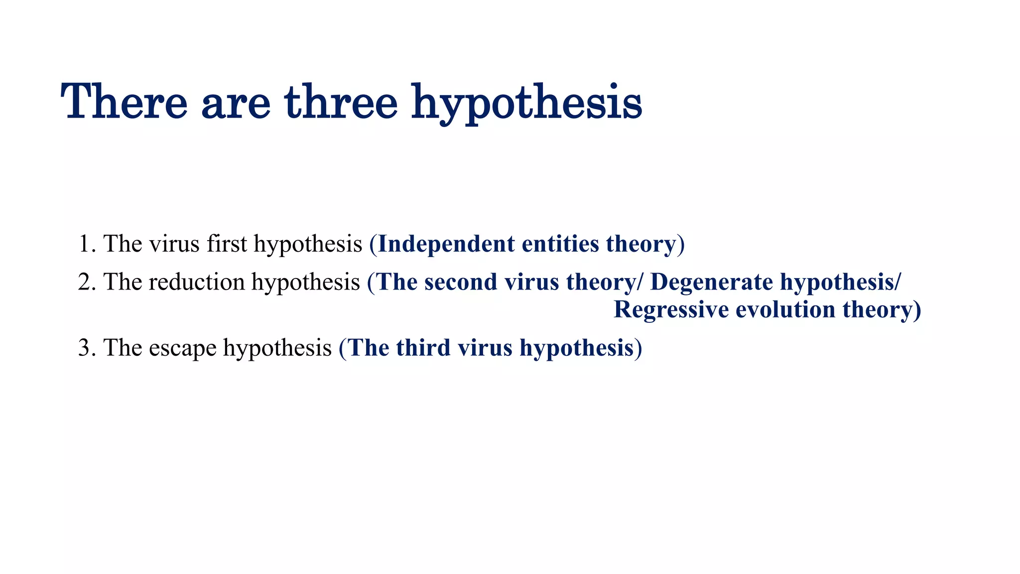 Origin of viruses and virus strains | PDF