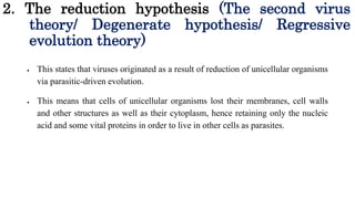 Origin of viruses and virus strains | PDF