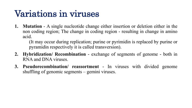 Origin of viruses and virus strains | PDF