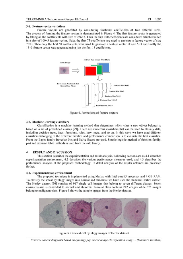 Cervical cancer diagnosis based on cytology pap smear image classification using fractional ...