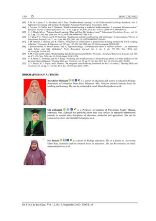 Effective learning model bases problem based learning and digital mind ...