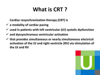 Echo assessment of CRT Candidates | PPT