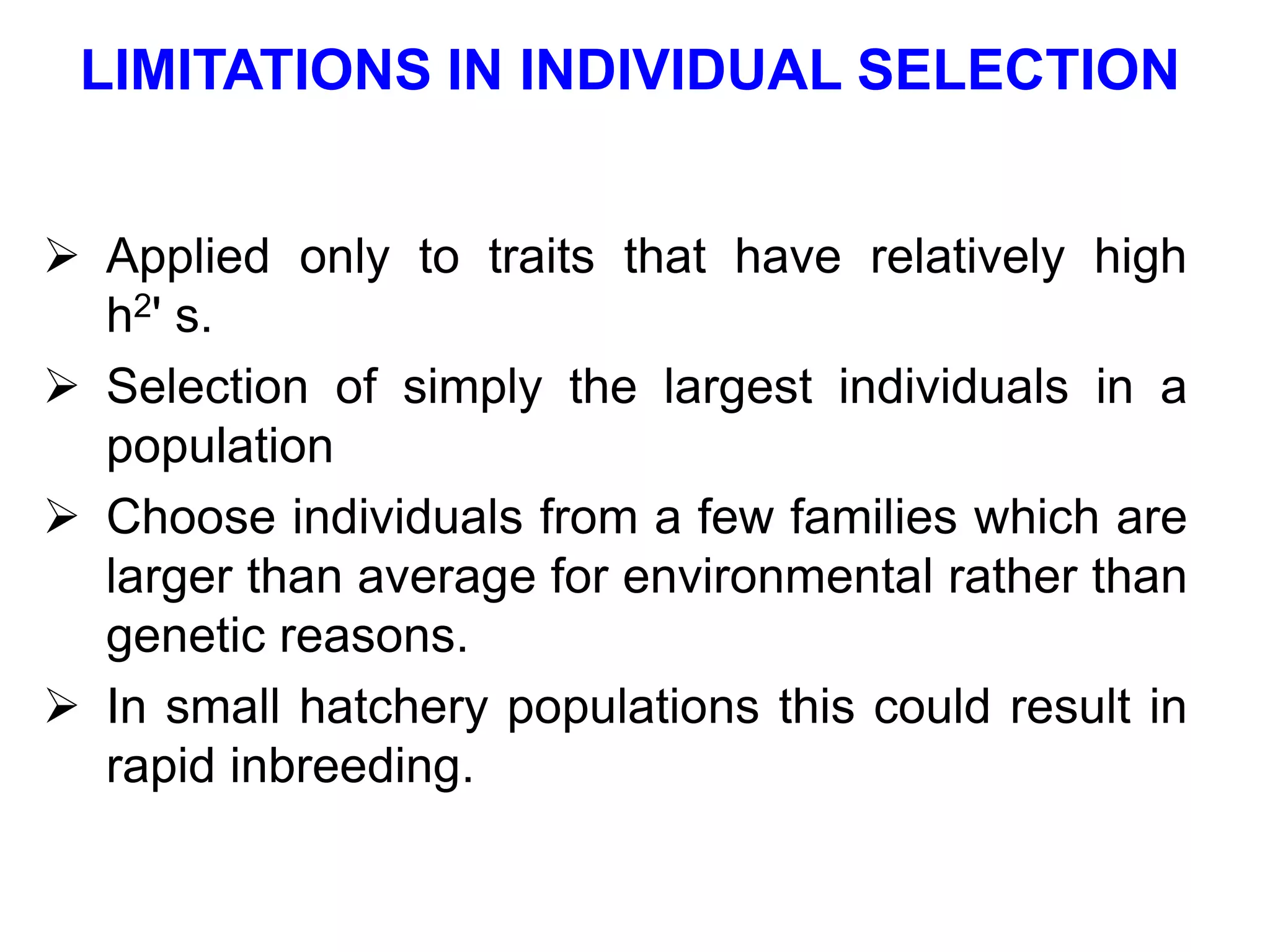 17.SELECTION METHODS AND BREEDING PLANS.ppt