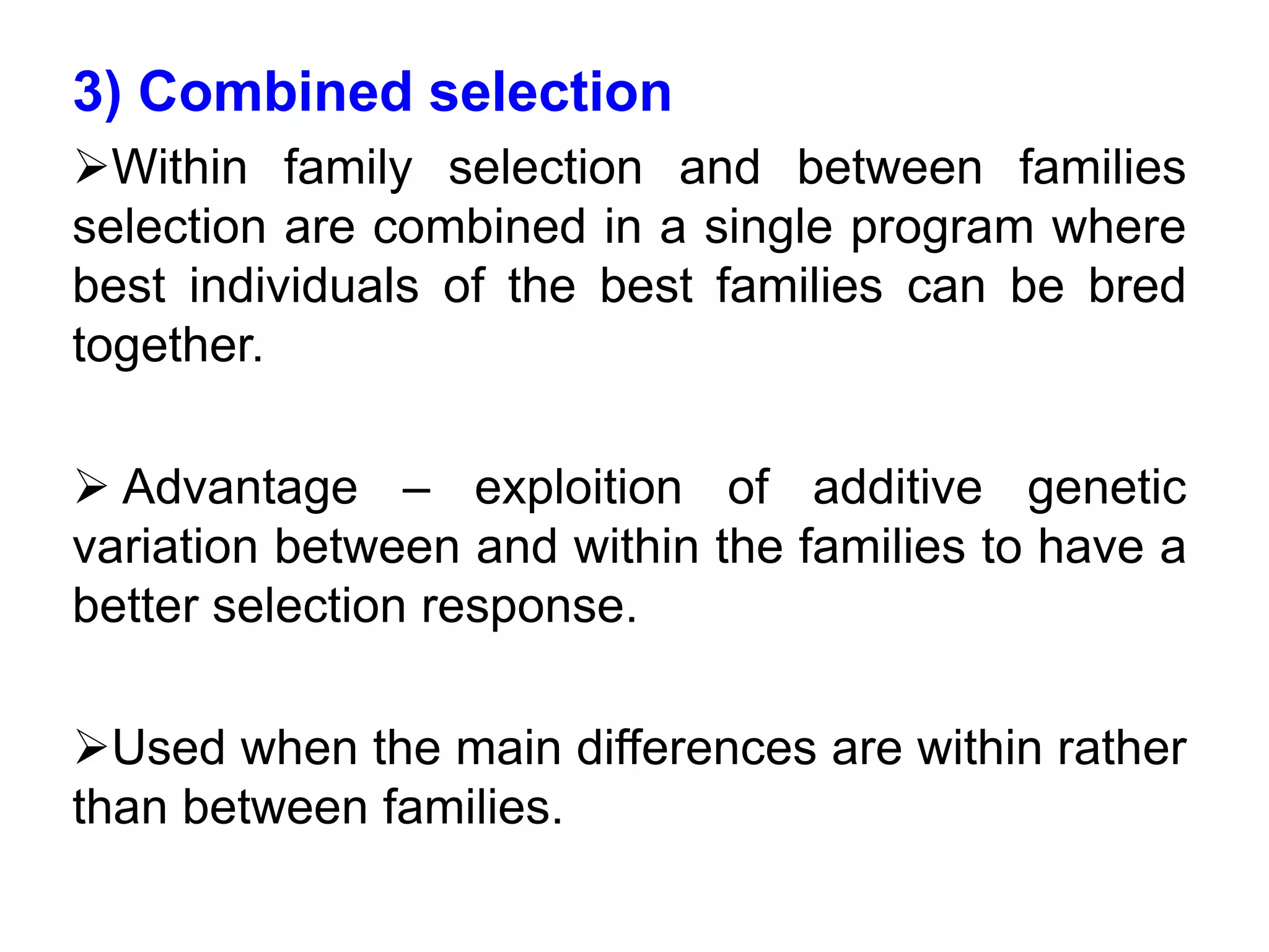 17.SELECTION METHODS AND BREEDING PLANS.ppt