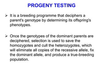 17.SELECTION METHODS AND BREEDING PLANS.ppt