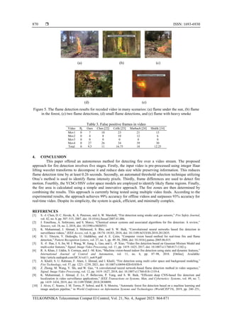An automatic flame detection system for outdoor areas | PDF