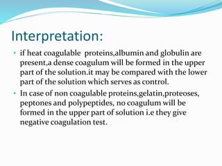 .-HEAT-COAGULATION-TEST | PPTX