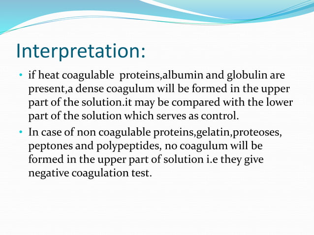 .-HEAT-COAGULATION-TEST | PPTX