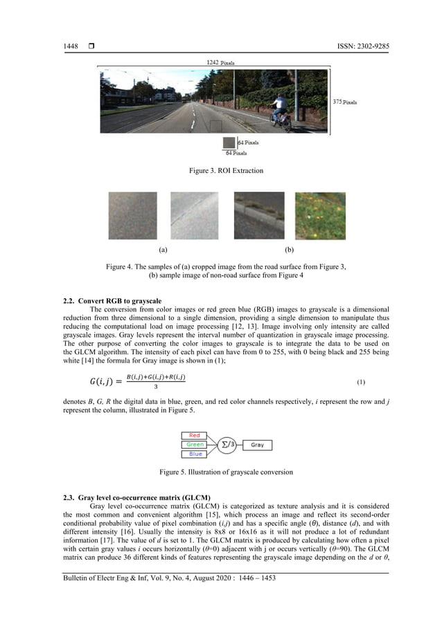 Road Surface Classification Based On Lbp And Glcm Features Using Knn Classifier Pdf