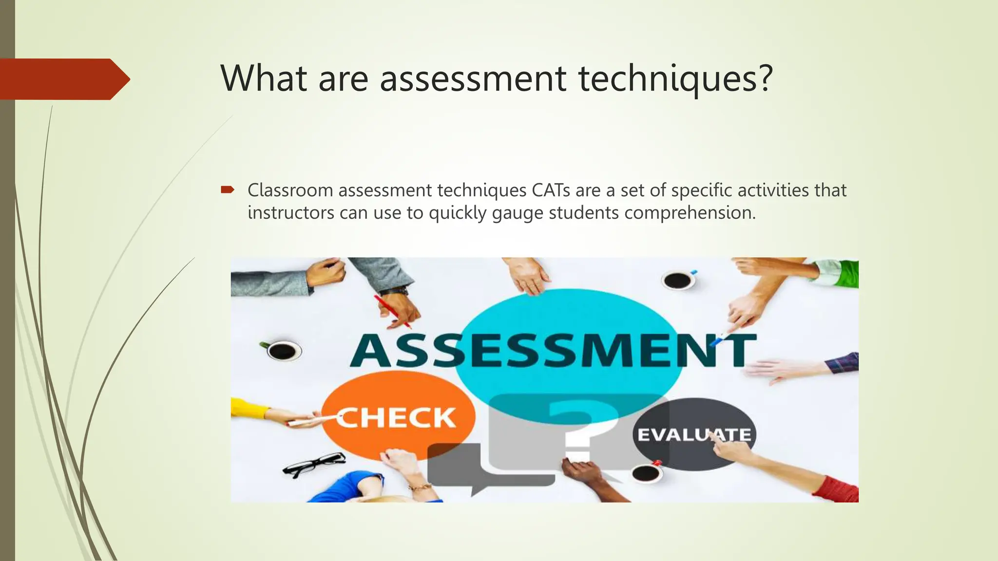 17. Assessment Techniques.pptx.Download. | PPT