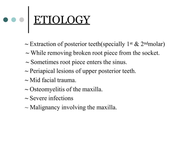 17. Maxillary sinus, antrum of highmore, surgical anatomy | PPTX
