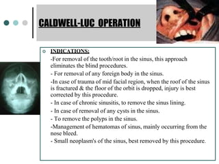 17. Maxillary sinus, antrum of highmore, surgical anatomy | PPTX