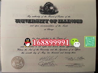 University of Illinois at Chicago degree offer diploma Transcript | PPT