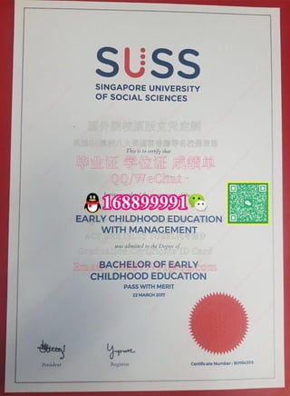 Singapore University of Social Sciences Diploma Degree Transcript | PDF