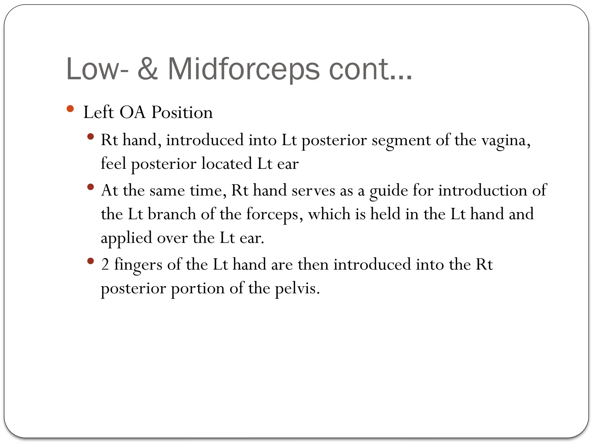 OPERATIVE VAGINAL DELIVERY FORCEPS AND V | PPT