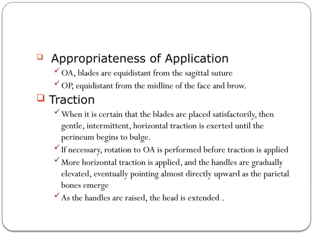 OPERATIVE VAGINAL DELIVERY FORCEPS AND V | PPT